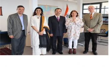 His Excellency Ambassador of India Shri Kumar Tuhin meeting the Founder ...