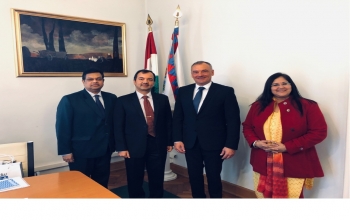H.E Kumar Tuhin visited Gyor and met with the Mayor Mr. Zsolt Borkai ...