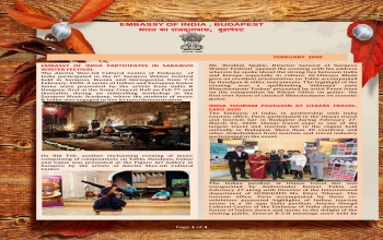 2020 Feb Newsletter - News | Embassy of India, Budapest, Hungary