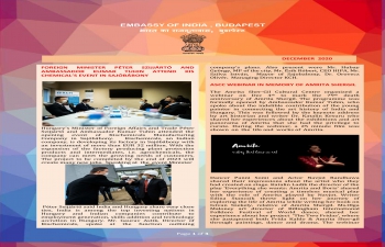 2020 Dec Newsletter - News | Embassy of India, Budapest, Hungary